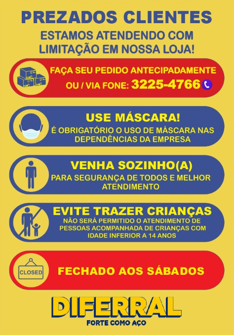 Diferral - Distribuidora de Ferro E aço em Cascavel - Paraná